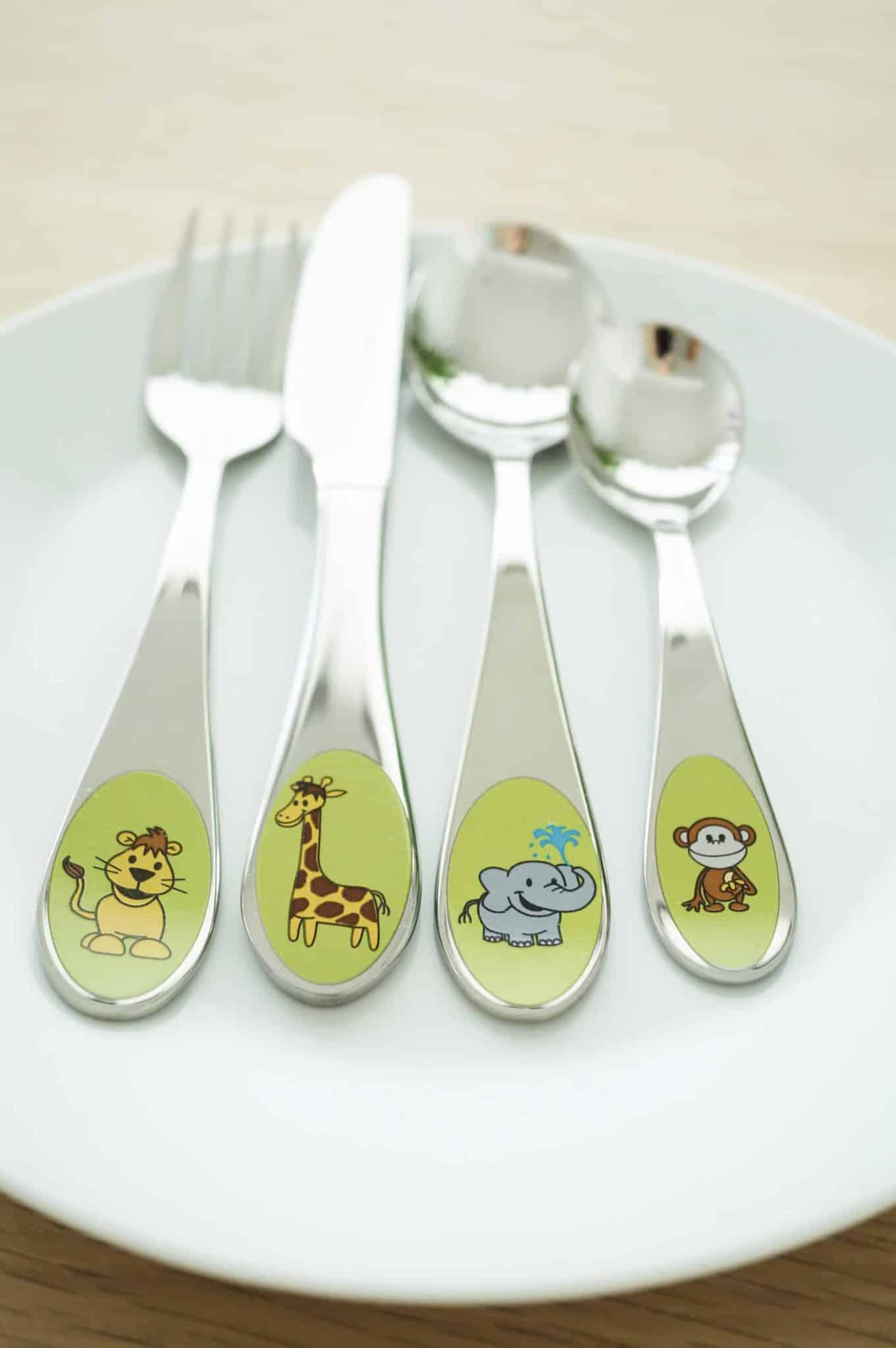 Barnebestikk 4-Deler - Baby Safari | Gullsmed Christensen